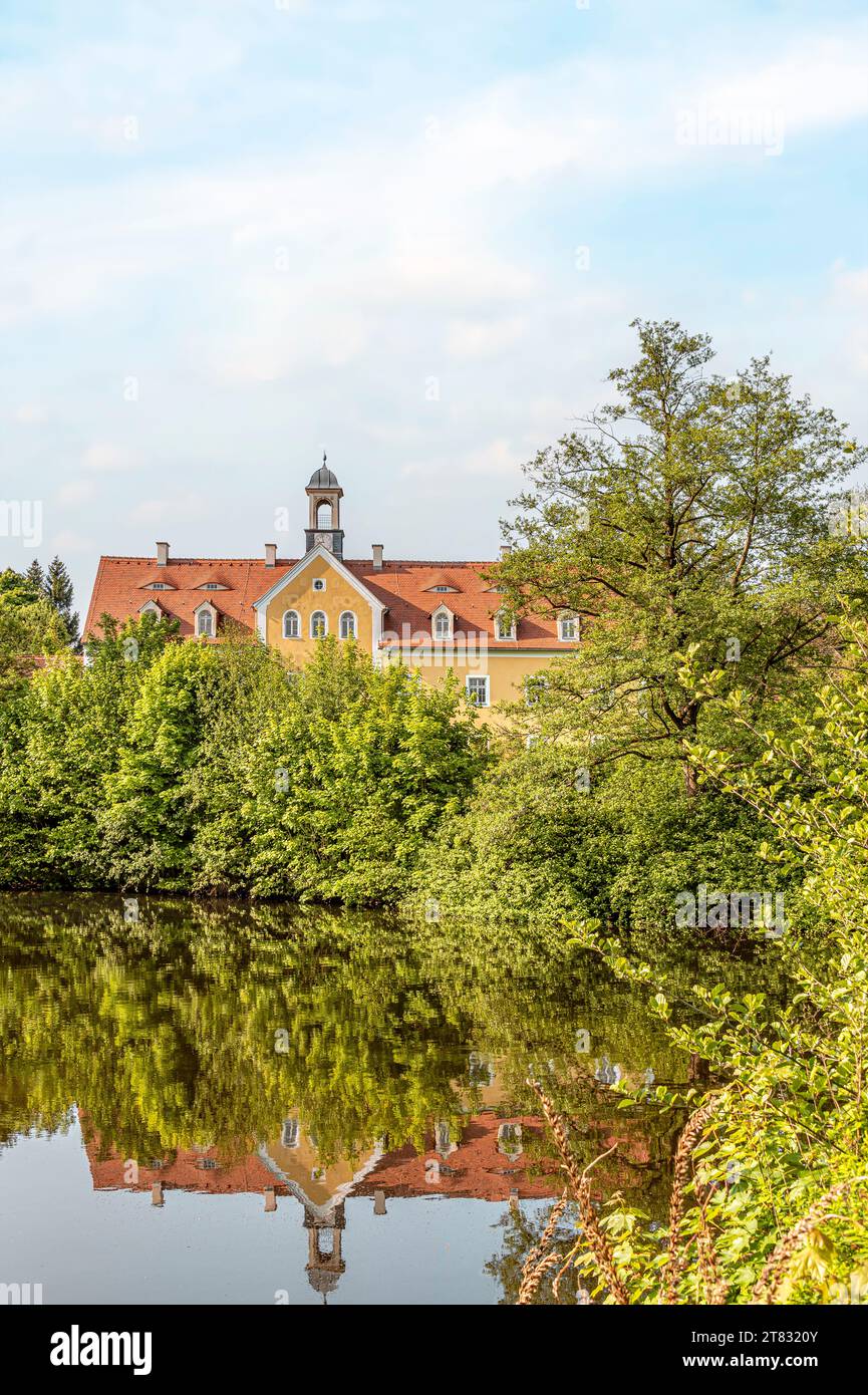Hunting castle Grillenburg at the spa village Hartha at the Tharandt ...