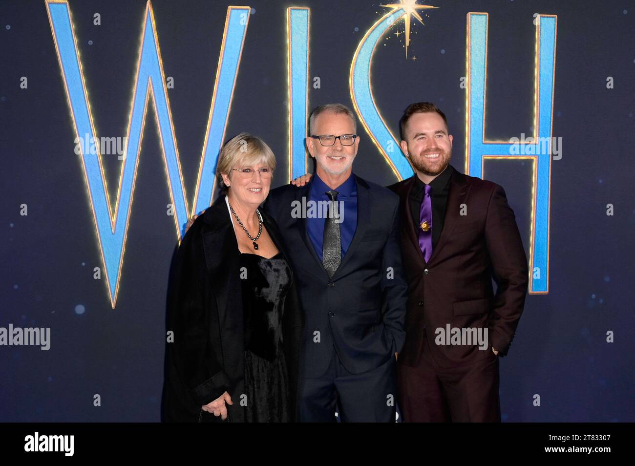 Shelly Buck, Chris Buck und Woody Buck bei der Premiere des ...