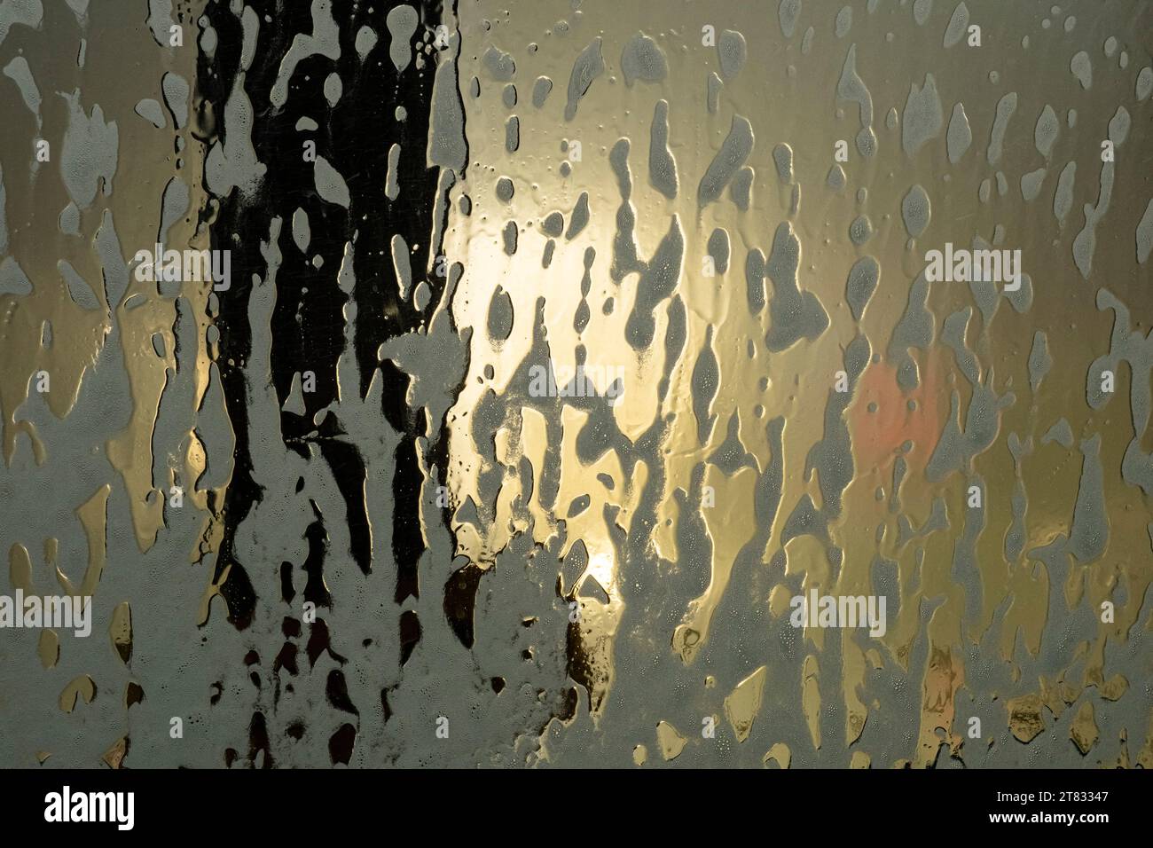 Abstract images of a auto car wash washing over a car Stock Photo - Alamy