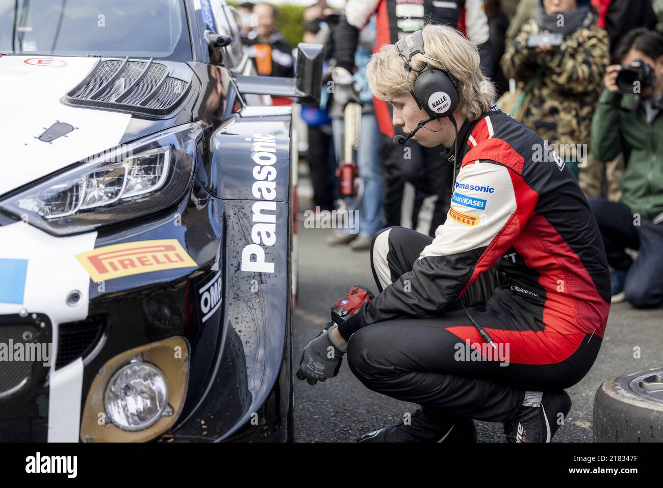 ROVANPERA Kalle (FIN), TOYOTA Yaris Rally1 Hybrid, portrait during the ...