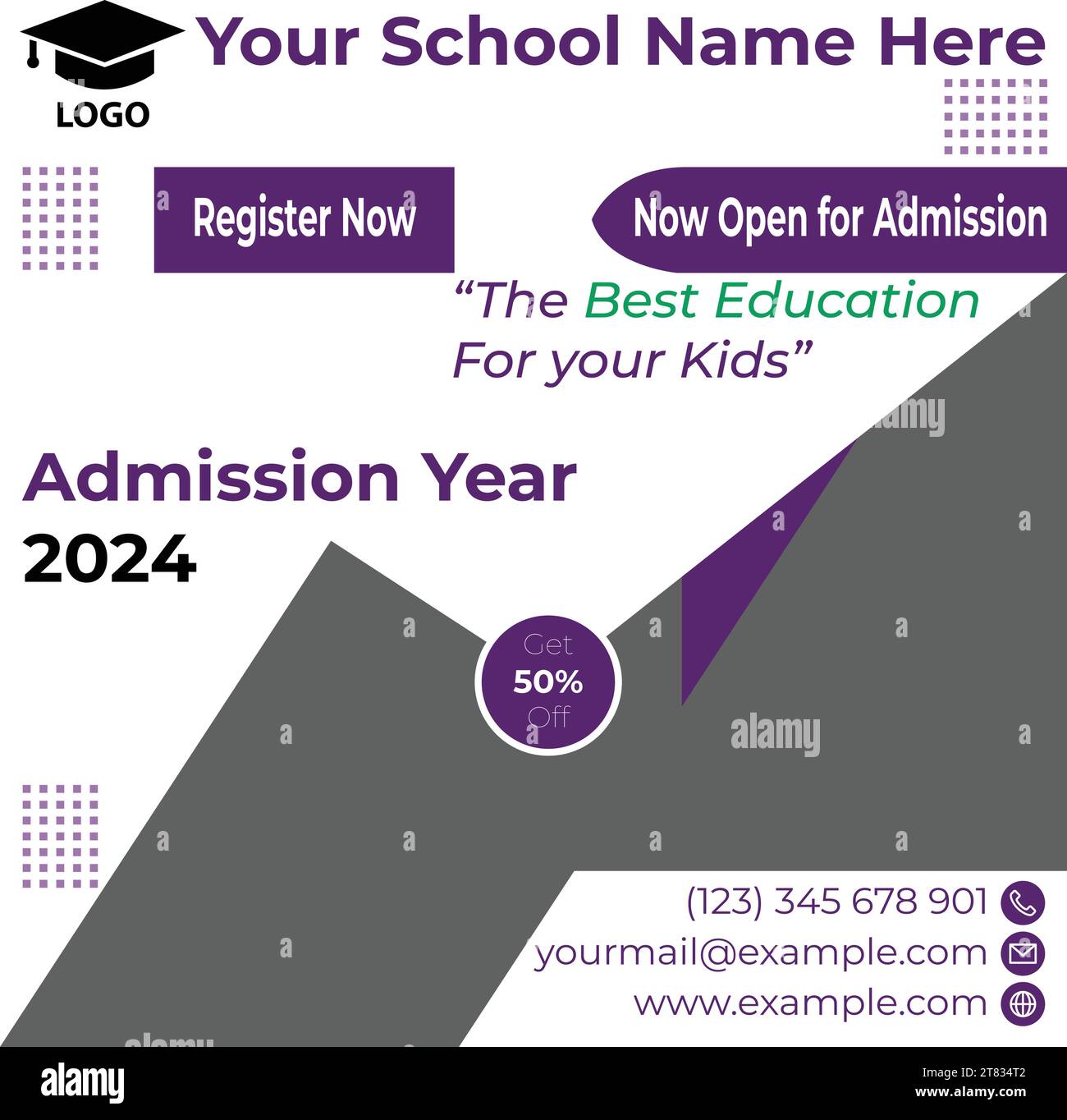 Enrollyourchild Stock Vector Images - Alamy