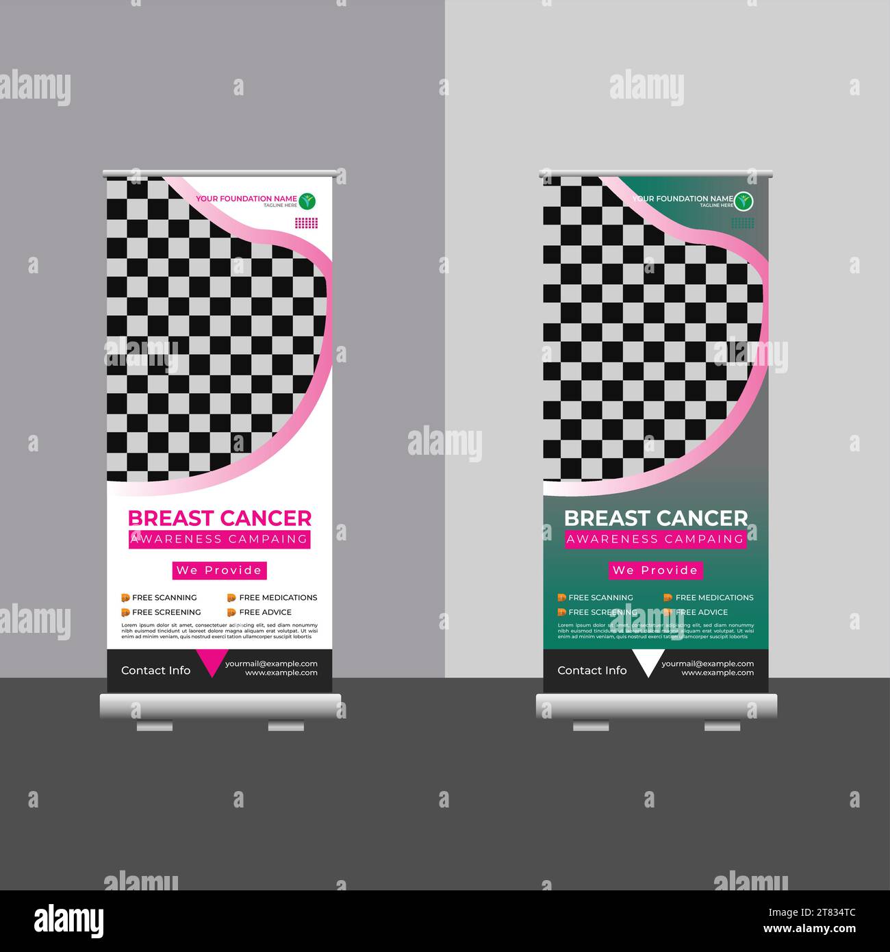 Retractable banner design hi-res stock photography and images - Alamy