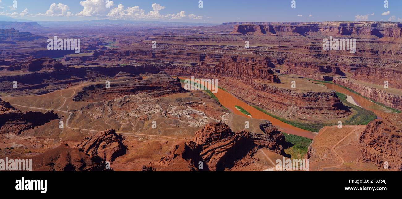 The dead horse point Stock Photo - Alamy