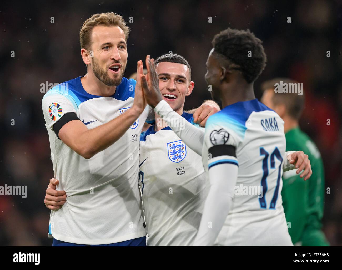 17 Nov 2023 - England v Malta - Euro 2024 Qualifier - Wembley. England ...