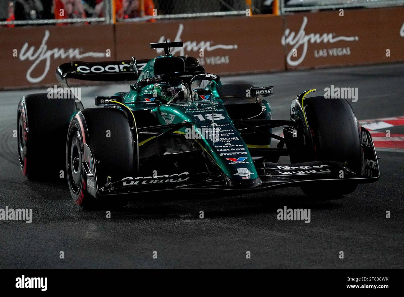 Las Vegas, Vereinigte Staaten. 18th Nov, 2023. November 18th, 2023, Las Vegas Street Circuit ...