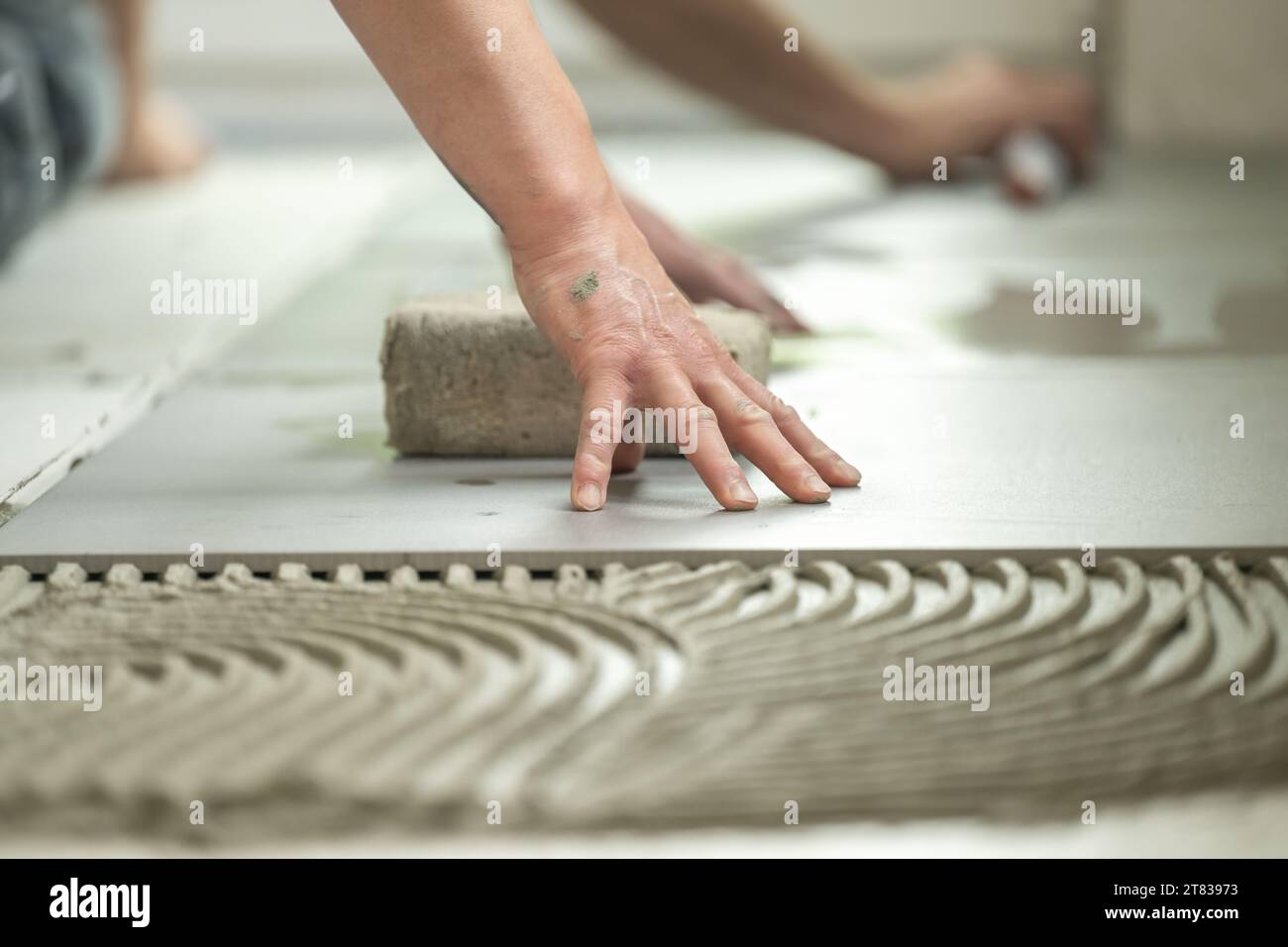 precision tile installation: skilled craftsmanship and quality ...