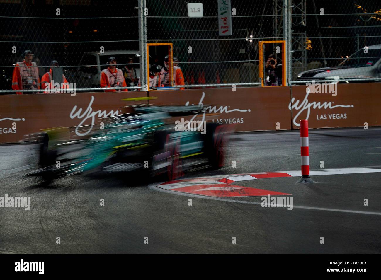 Las Vegas, Vereinigte Staaten. 18th Nov, 2023. November 18th, 2023, Las Vegas Street Circuit ...