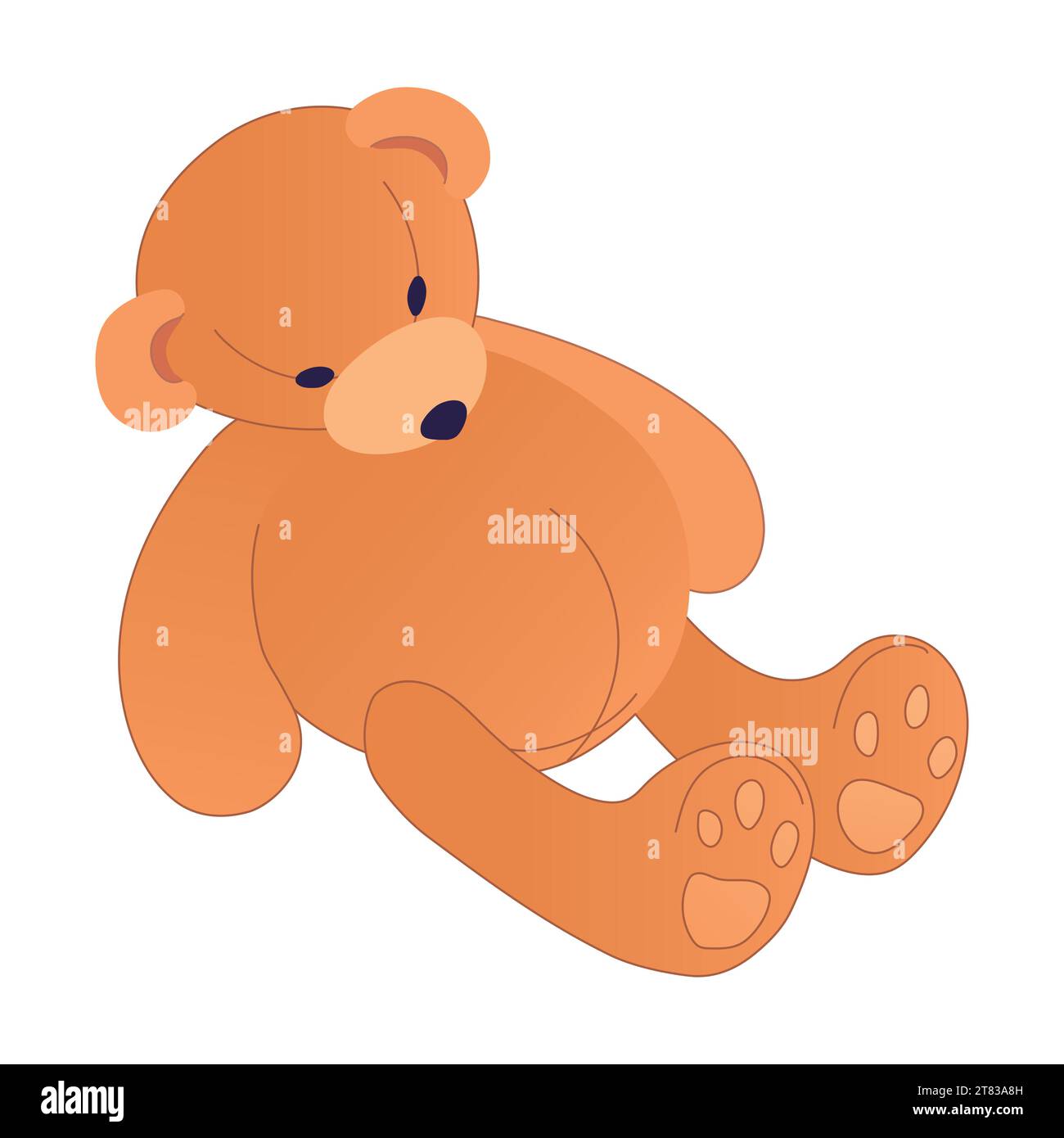 Lost soft toy Stock Vector Images - Alamy