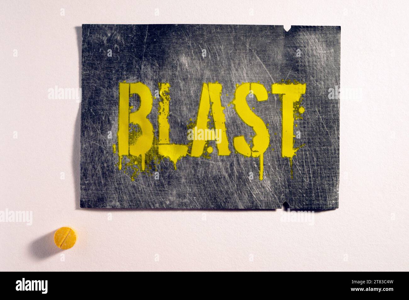 5-MeO-DALT 'BLAST' [Recreational Drug, Research Chemical] Stock Photo ...
