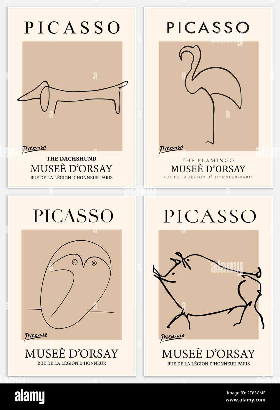 Picasso style Stock Vector Images - Alamy