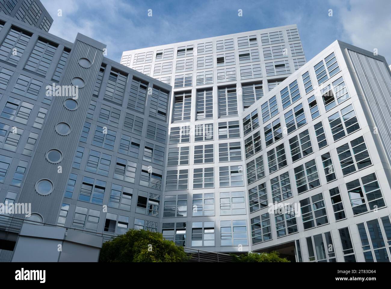 A stunning example of contemporary architecture with geometric facade ...