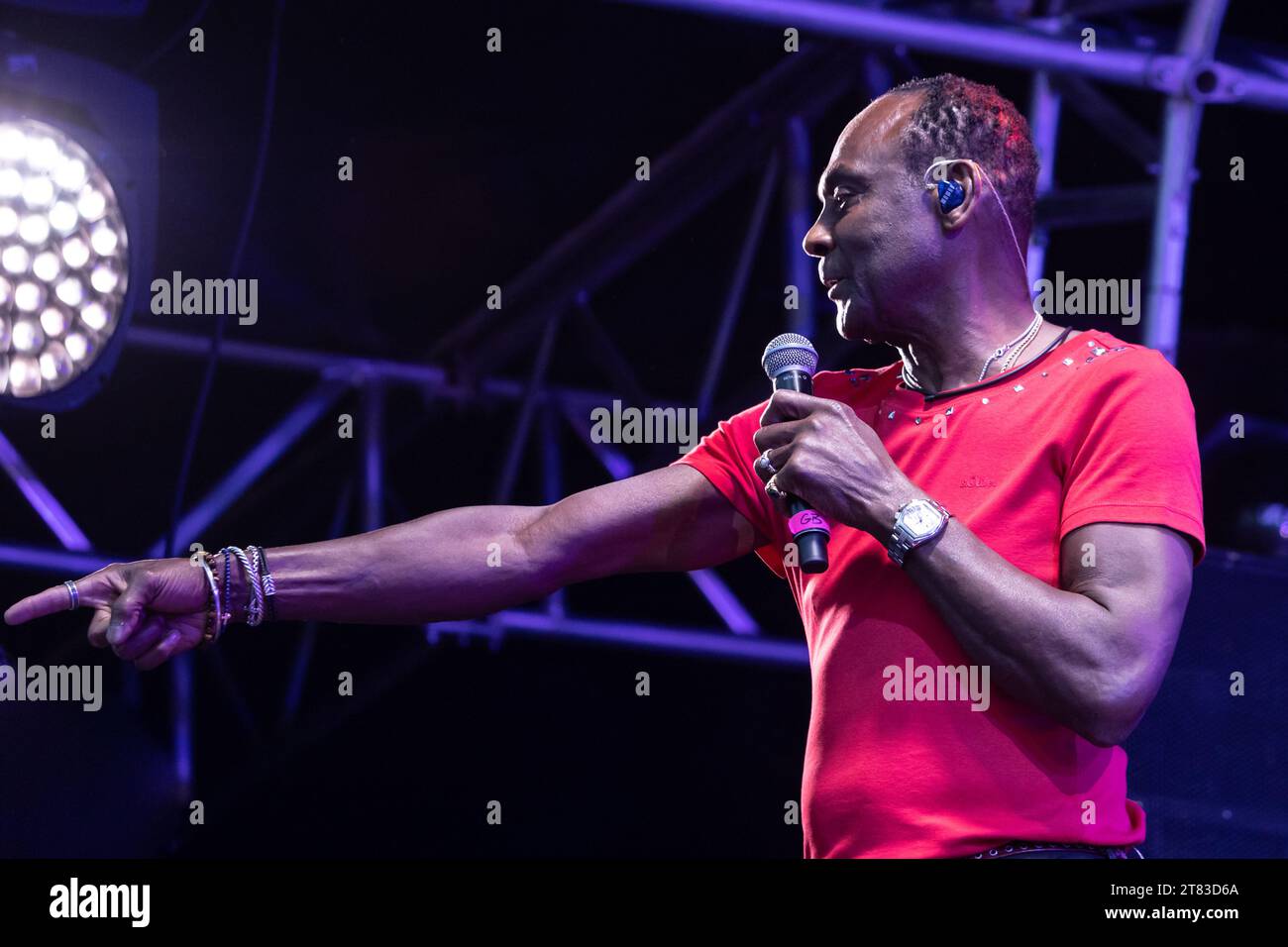 George 'Funky' Brown, founder of Kool and the Gang Stock Photo - Alamy