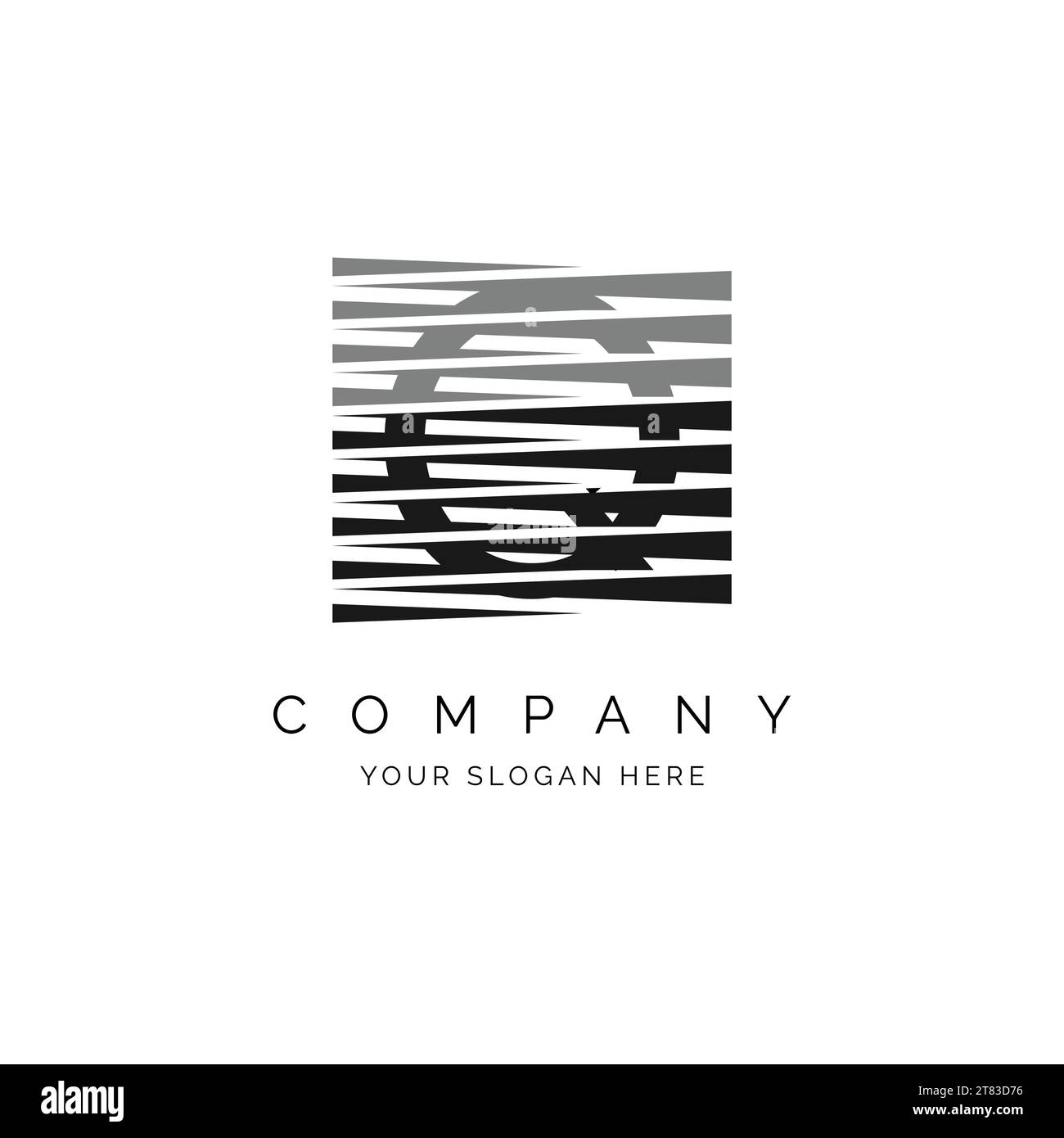 Letter Q logo, abstract modern square design suitable for web and ...