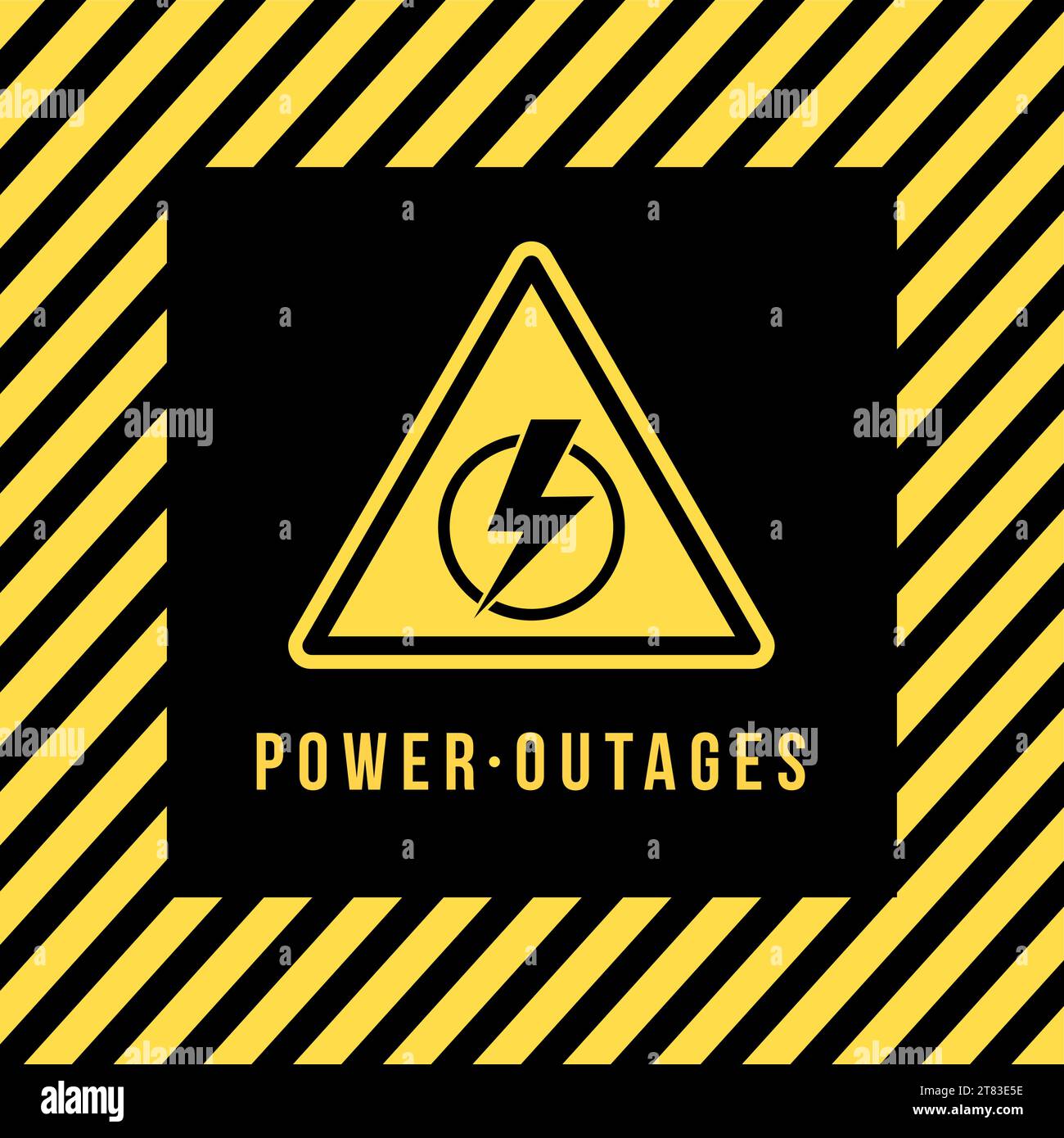 Electrification warning sign hi-res stock photography and images - Alamy