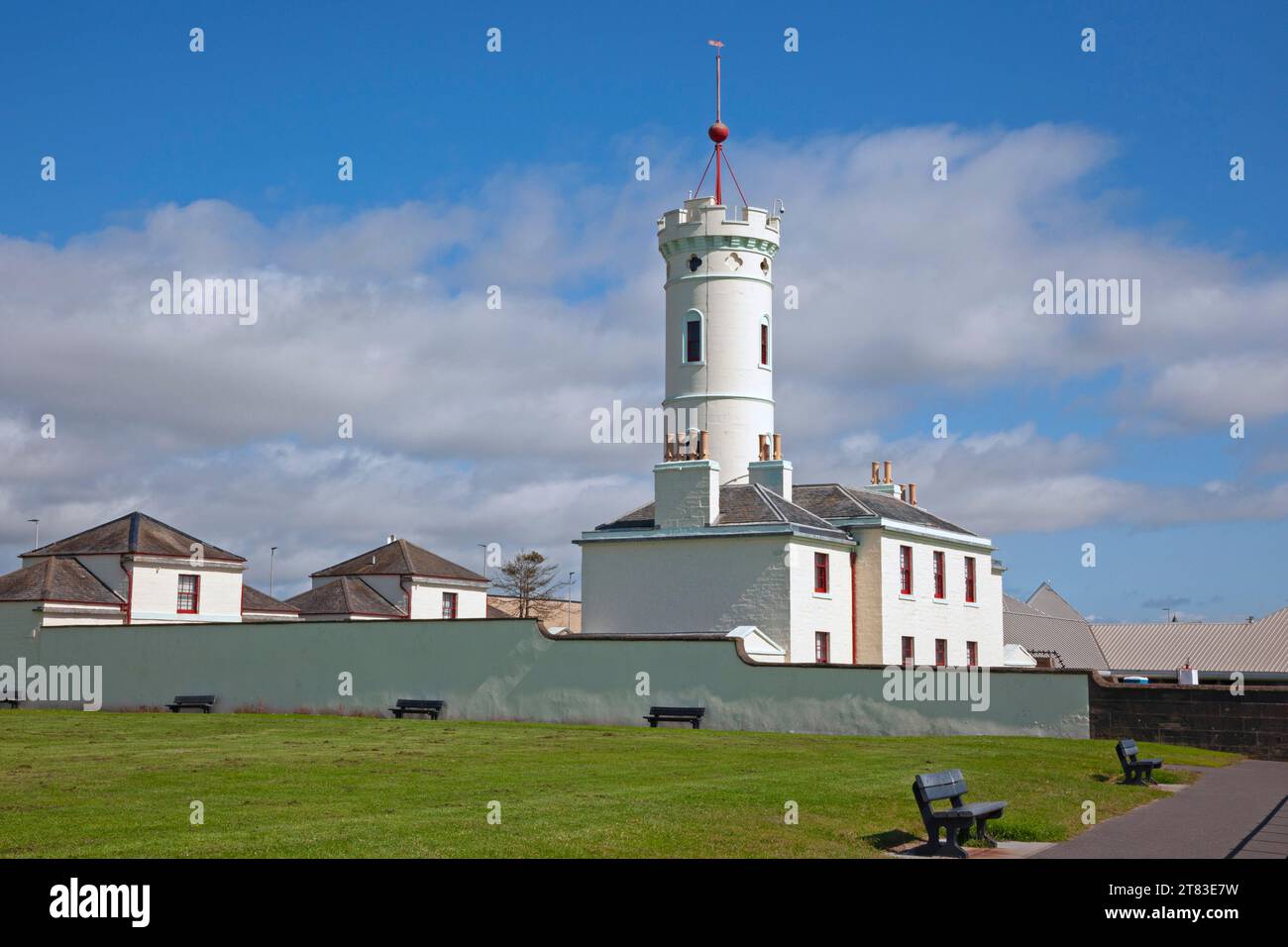 Arbroath Signal Tower Museum, Arbroath, Angus, Scotland, UK. The Signal ...