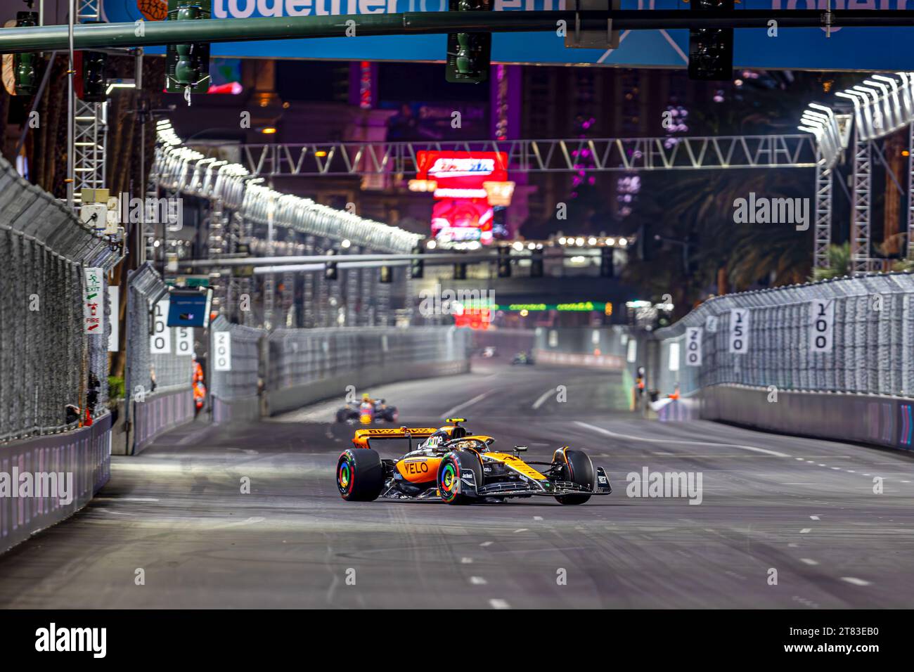 Lando Norris (GBR) McLaren MCL60 during FORMULA 1 HEINEKEN SILVER LAS ...