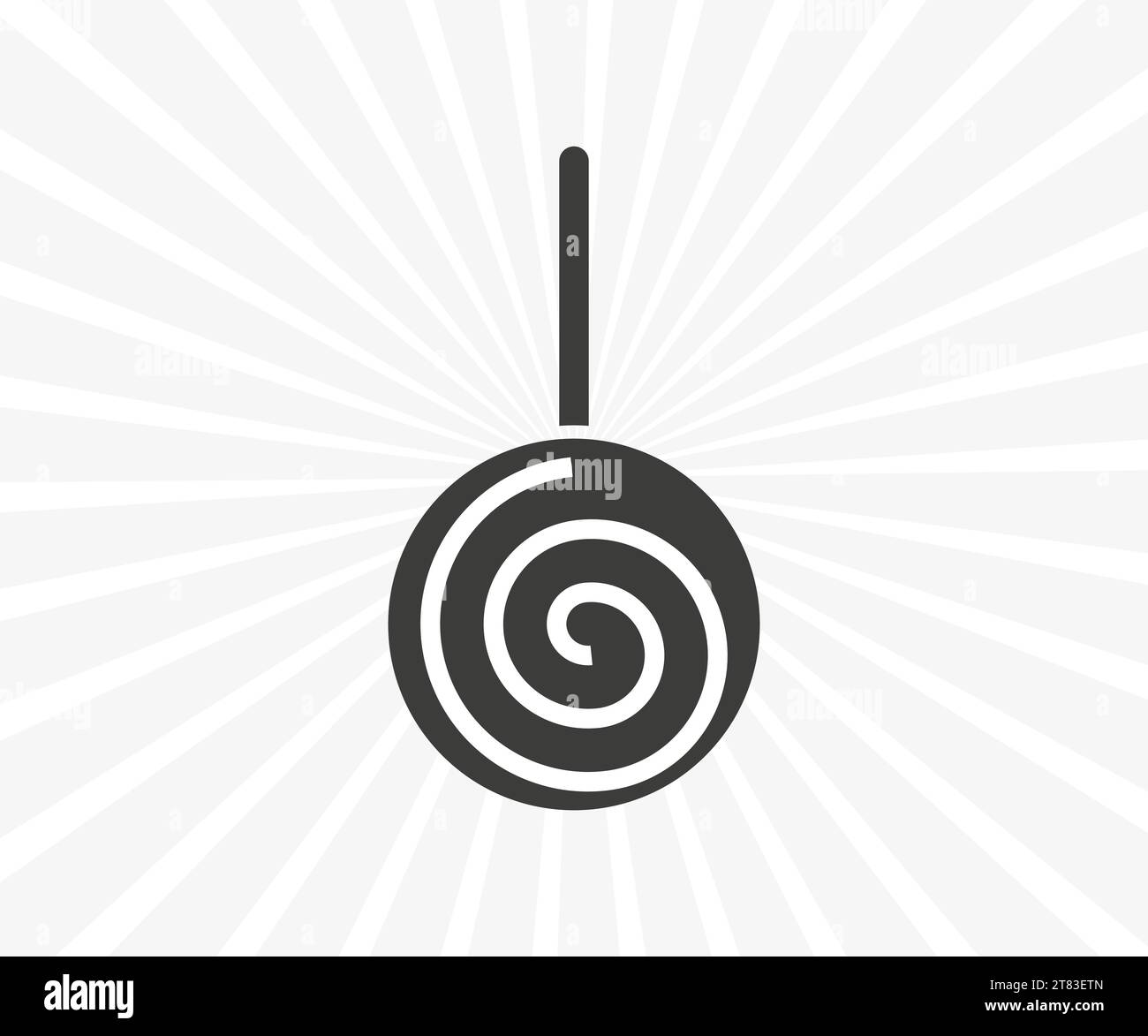 Hypnosis, spiral icon. Vector illustration Stock Vector Image & Art - Alamy