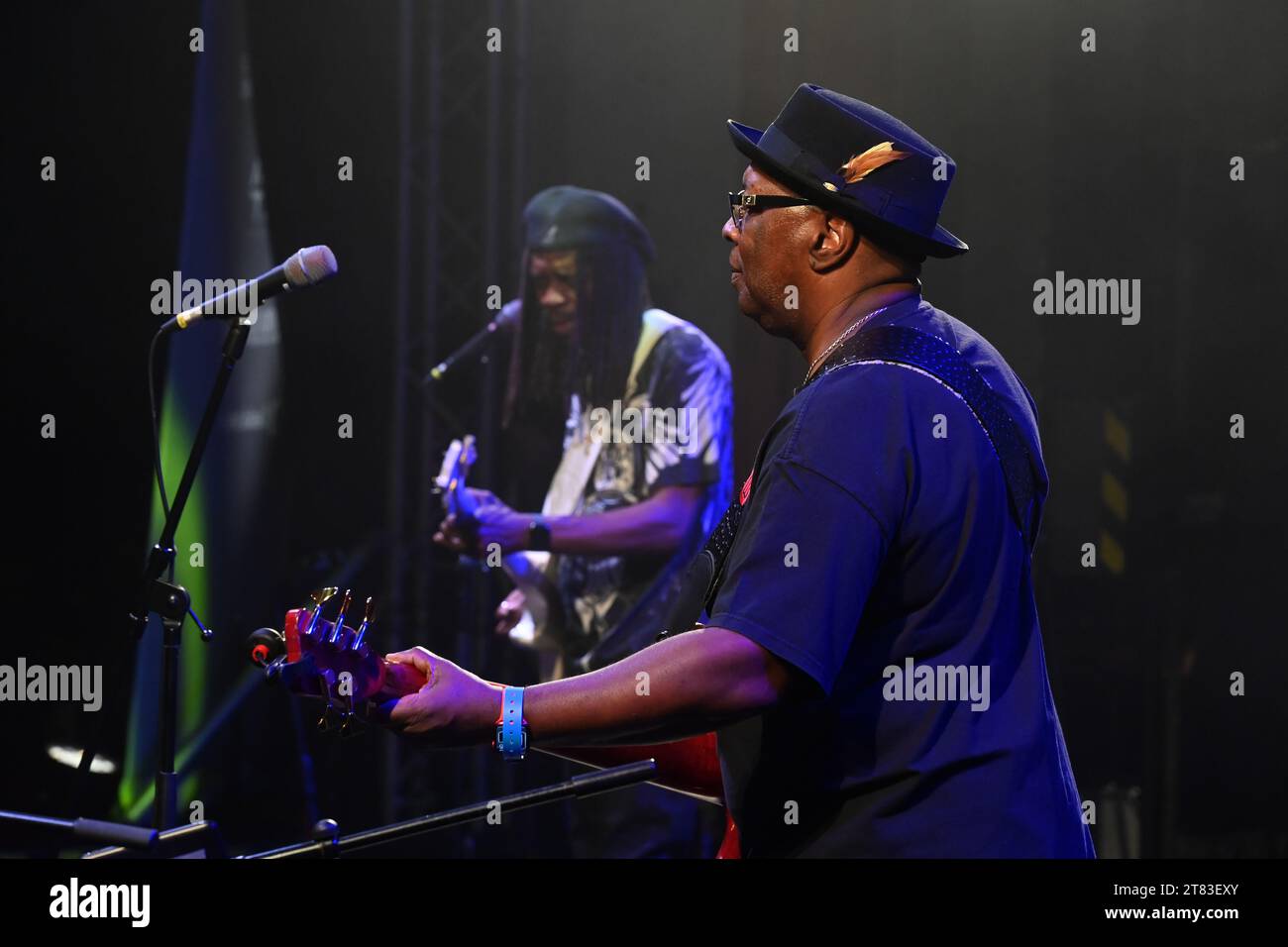 Sumperk, Czech Republic. 17th Nov, 2023. American guitarist Bernard ...