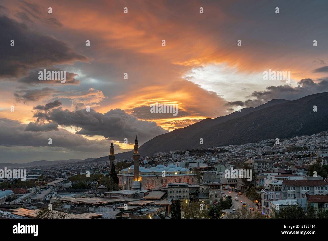 Old view of bursa hi-res stock photography and images - Alamy