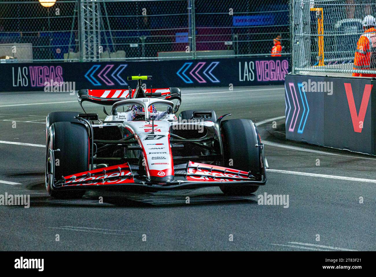 Nico Hulkenberg (GER) Haas F1 Team during FORMULA 1 HEINEKEN SILVER LAS ...