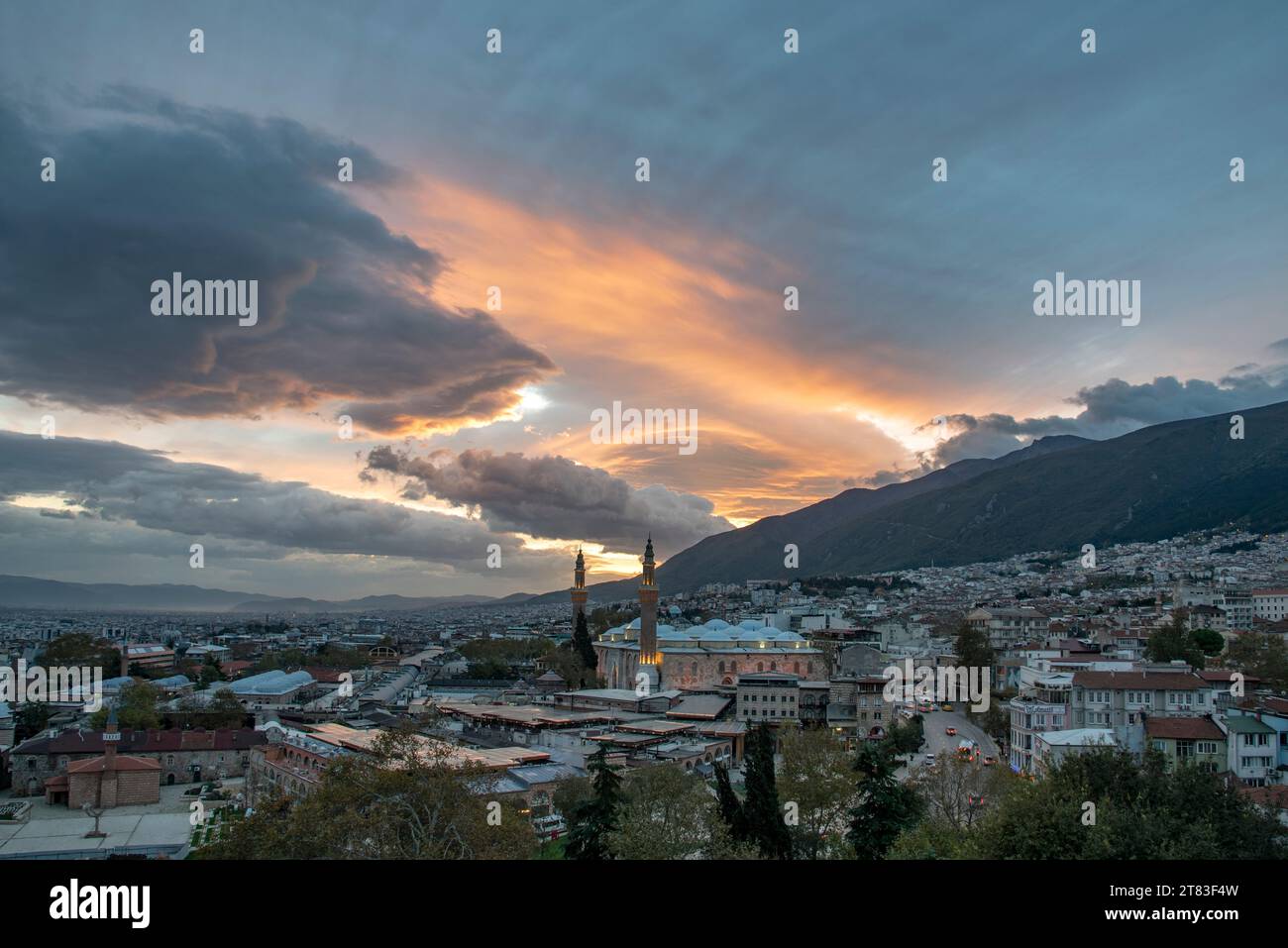 Old view of bursa hi-res stock photography and images - Alamy