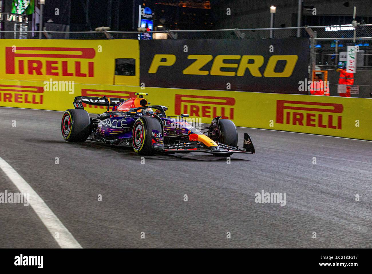 Las Vegas, Nevada, USA. 17th Nov, 2023. Sergio Perez (MEX) Redbull ...