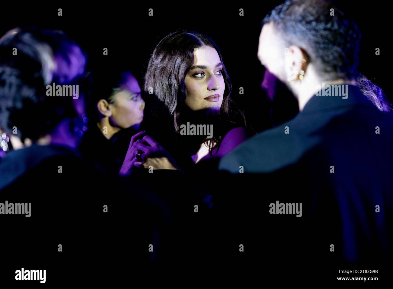 ROME, ITALY - NOVEMBER 17: Italian singer Gaia attends the Italian ...