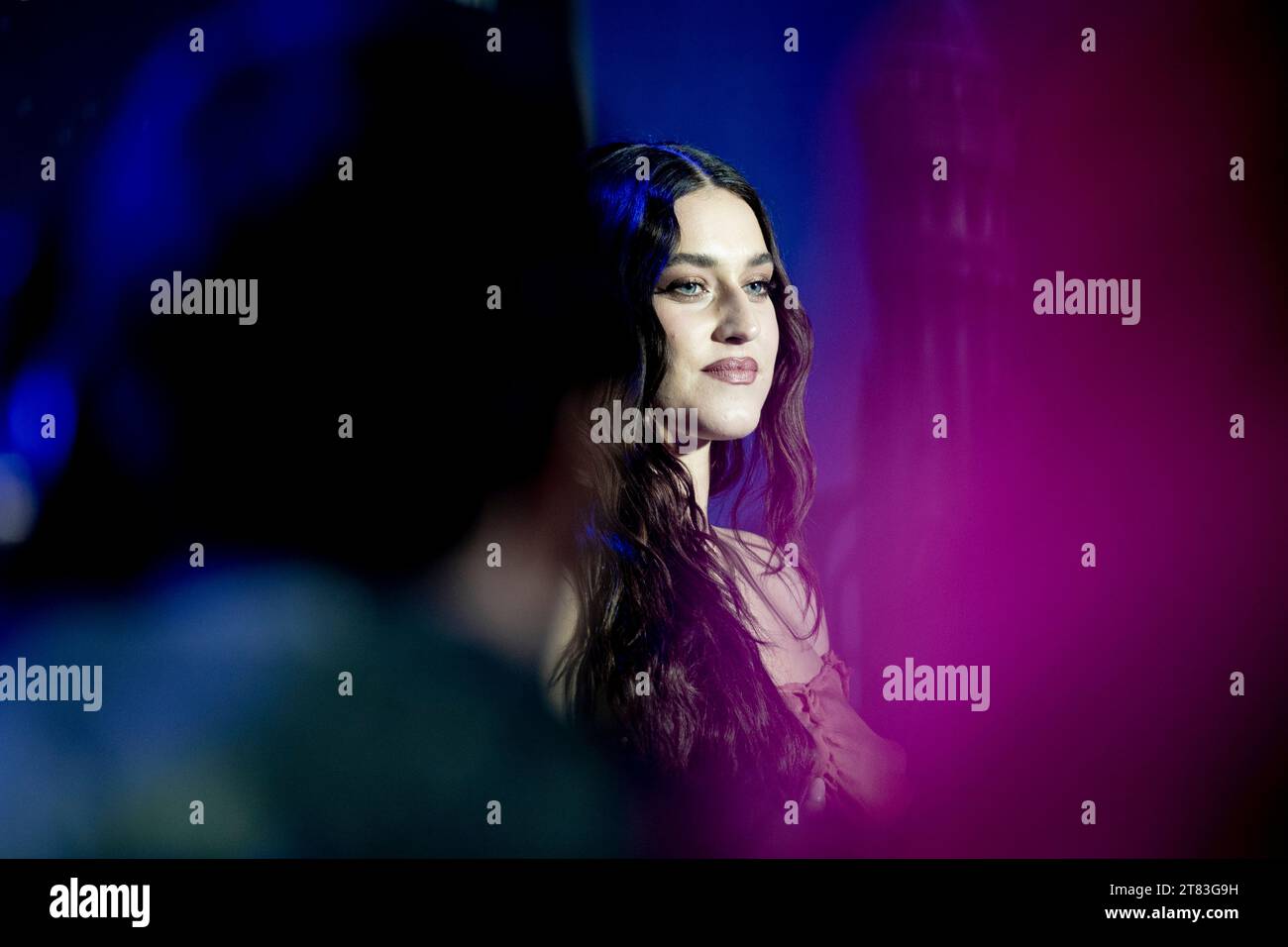 ROME, ITALY - NOVEMBER 17: Italian singer Gaia attends the Italian ...