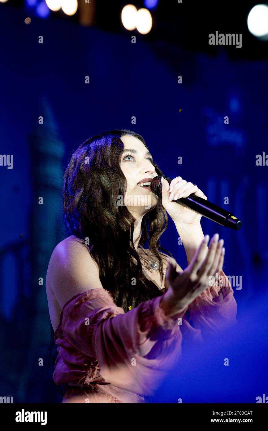 ROME, ITALY - NOVEMBER 17: Italian singer Gaia attends the Italian ...