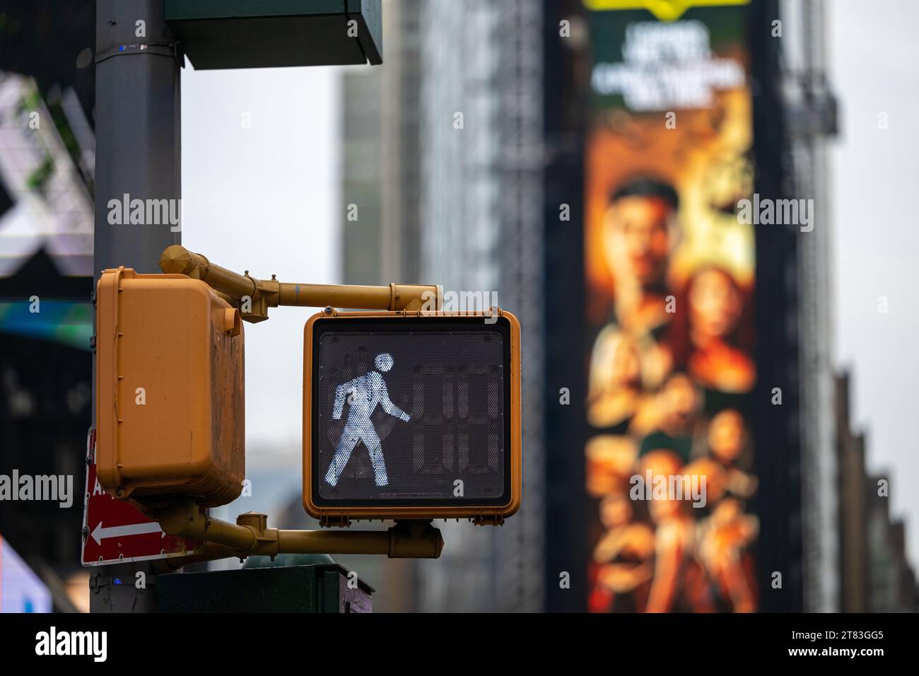 Broadway and one way traffic sign 2023 hi-res stock photography and ...