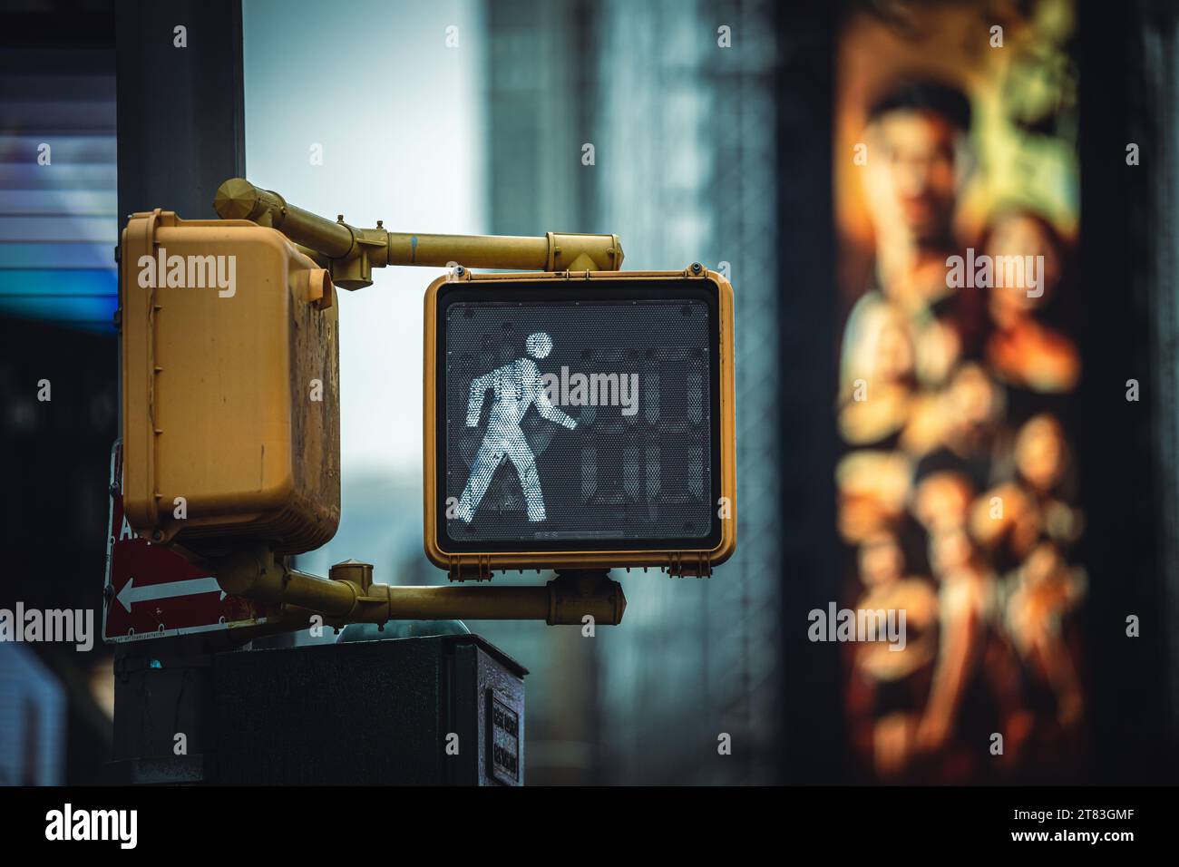 Broadway and one way traffic sign 2023 hi-res stock photography and ...