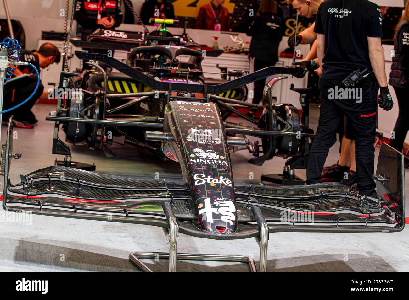 Alfa Romeo F1 Team ORLEN during FORMULA 1 HEINEKEN SILVER LAS VEGAS ...