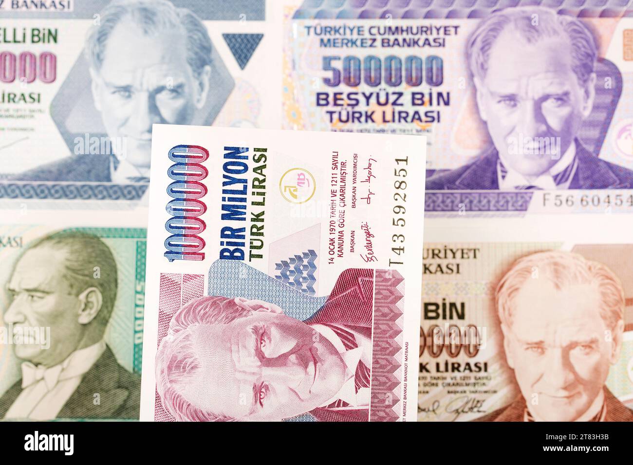 Old turkish lira note hi-res stock photography and images - Alamy