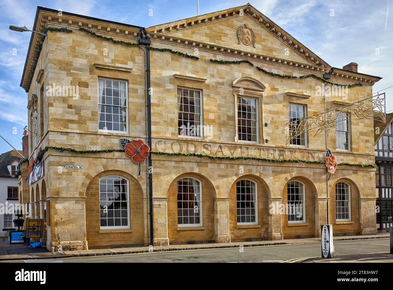 Town Hall, Stratford upon Avon, Warwickshire, England, UK Stock Photo ...