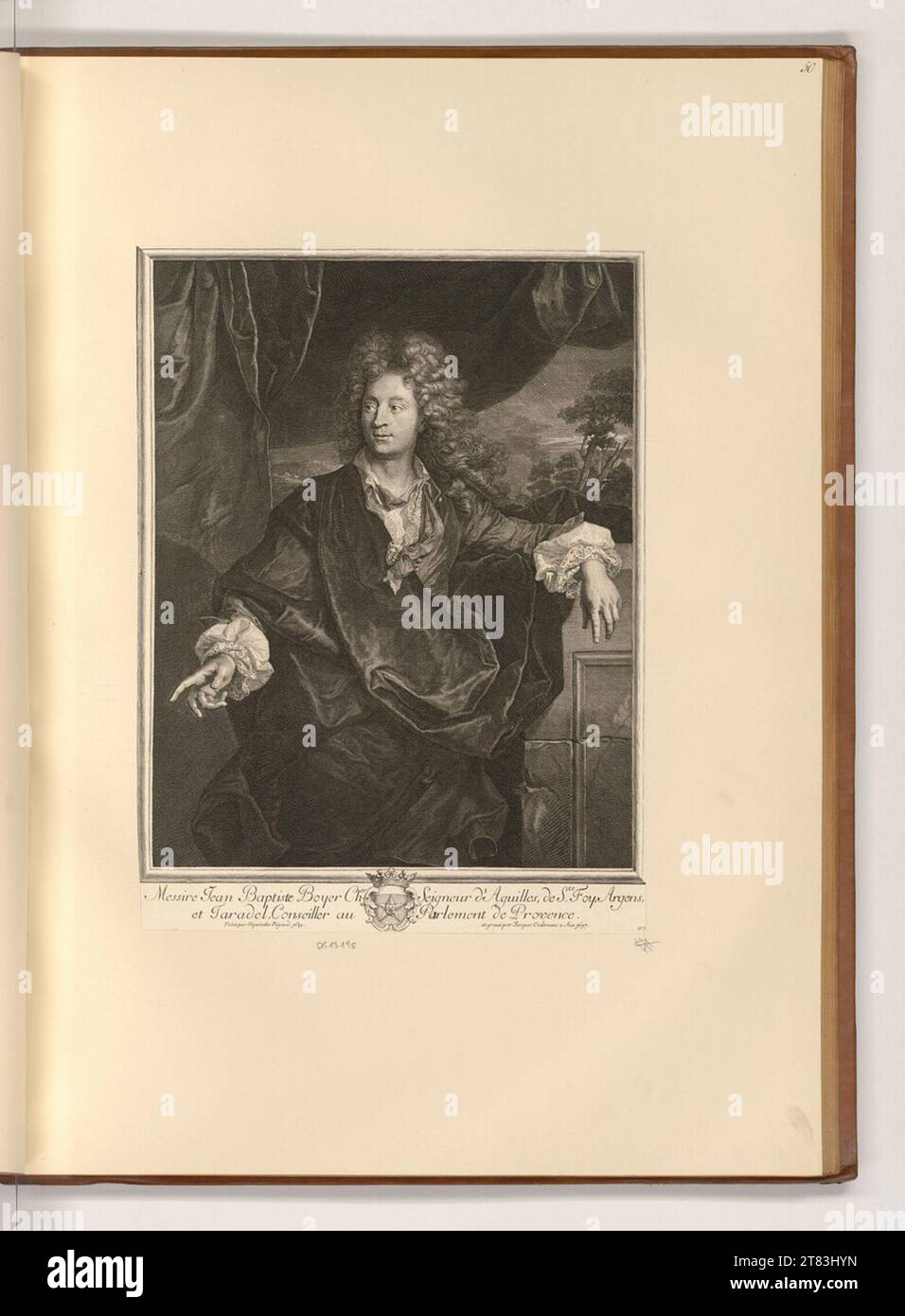 Jacob Coelemans (Engraver) Porträt Jean-Baptiste de Boyer, Marquis of ...