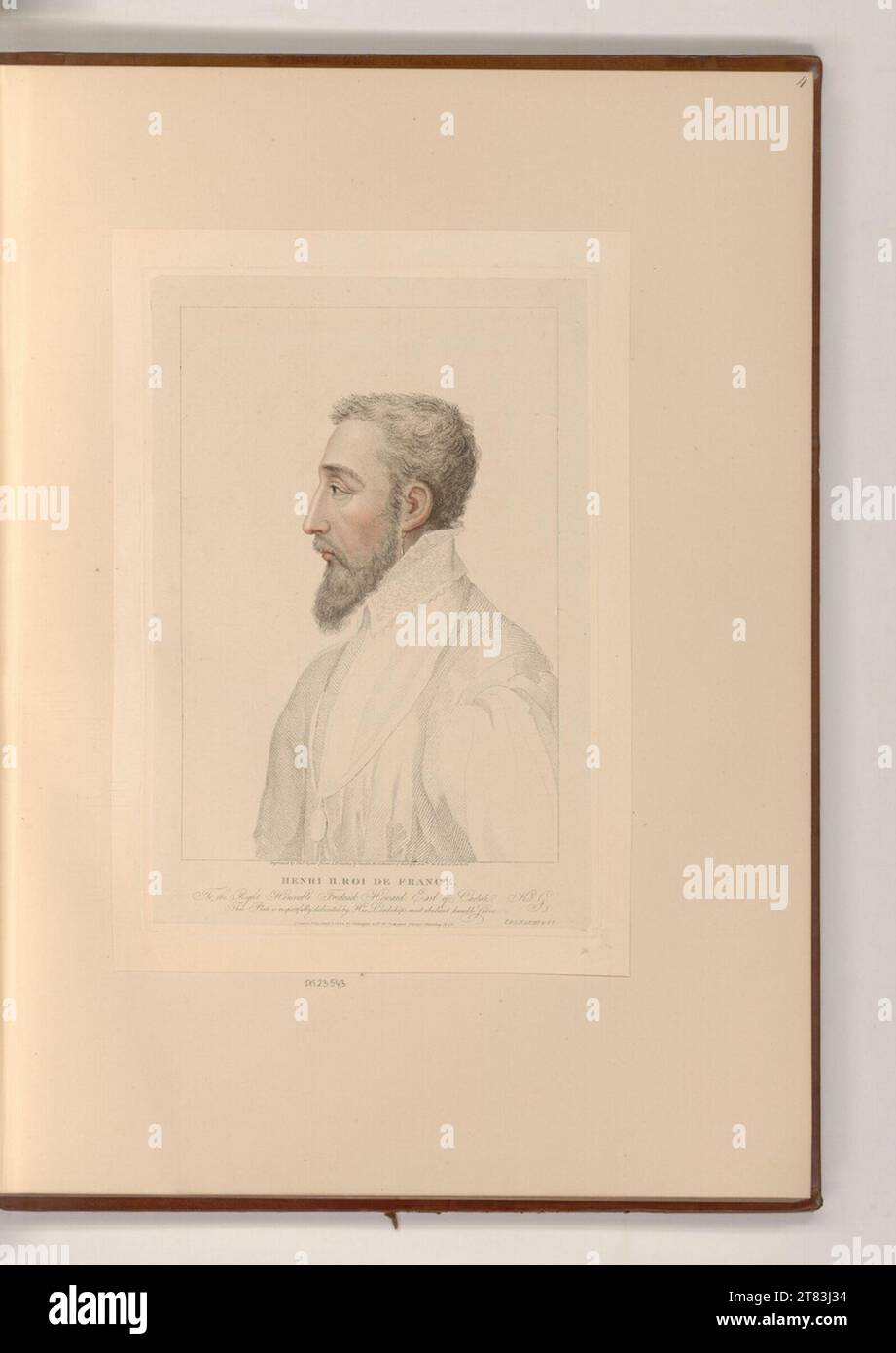 Thomas Ryder Junior (Engraver) PortRom Henri II., ROI the FRANCE ...