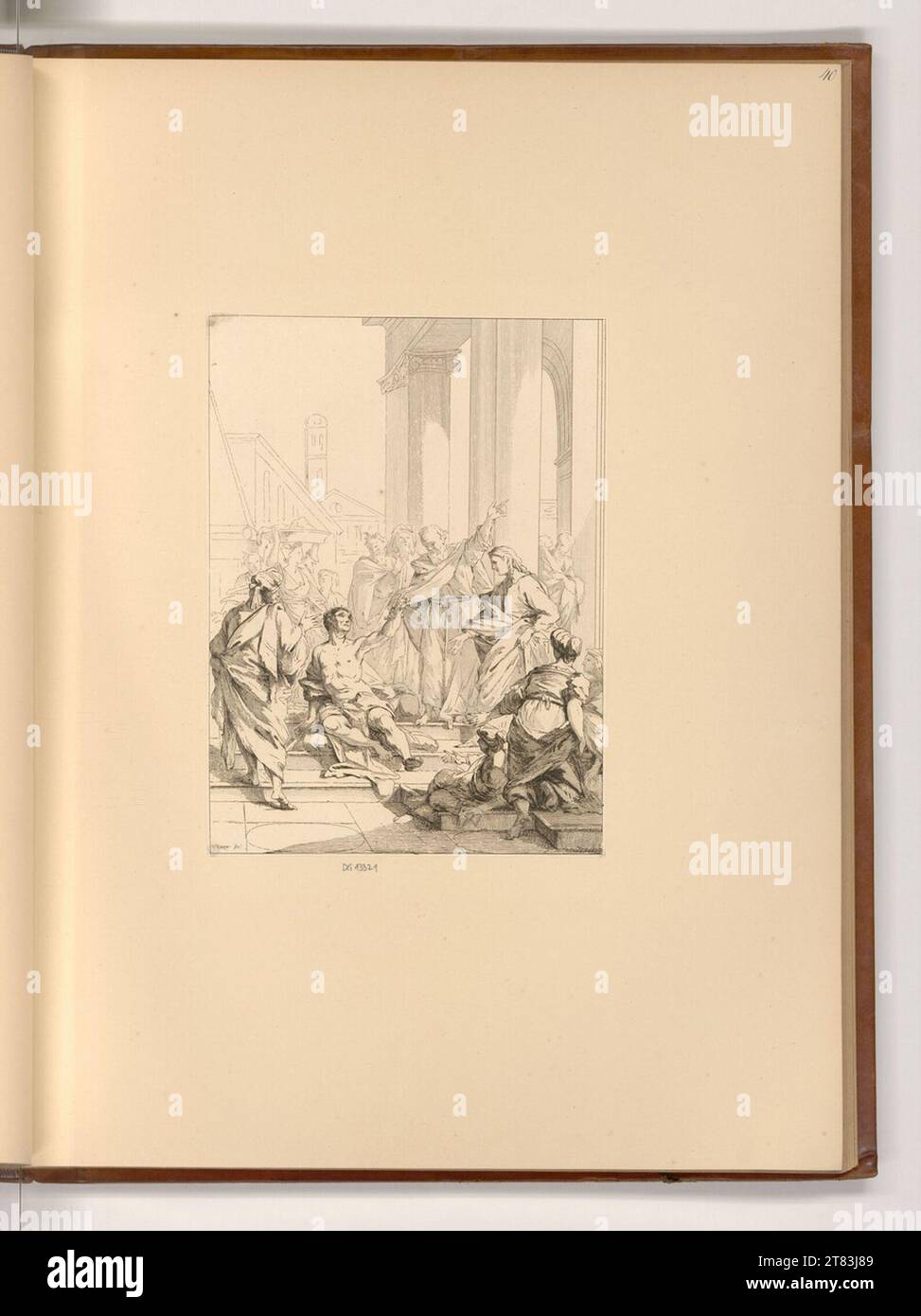 Pierre-Jacques Cazes (Ausführende r Künstler in) The healing of the ...