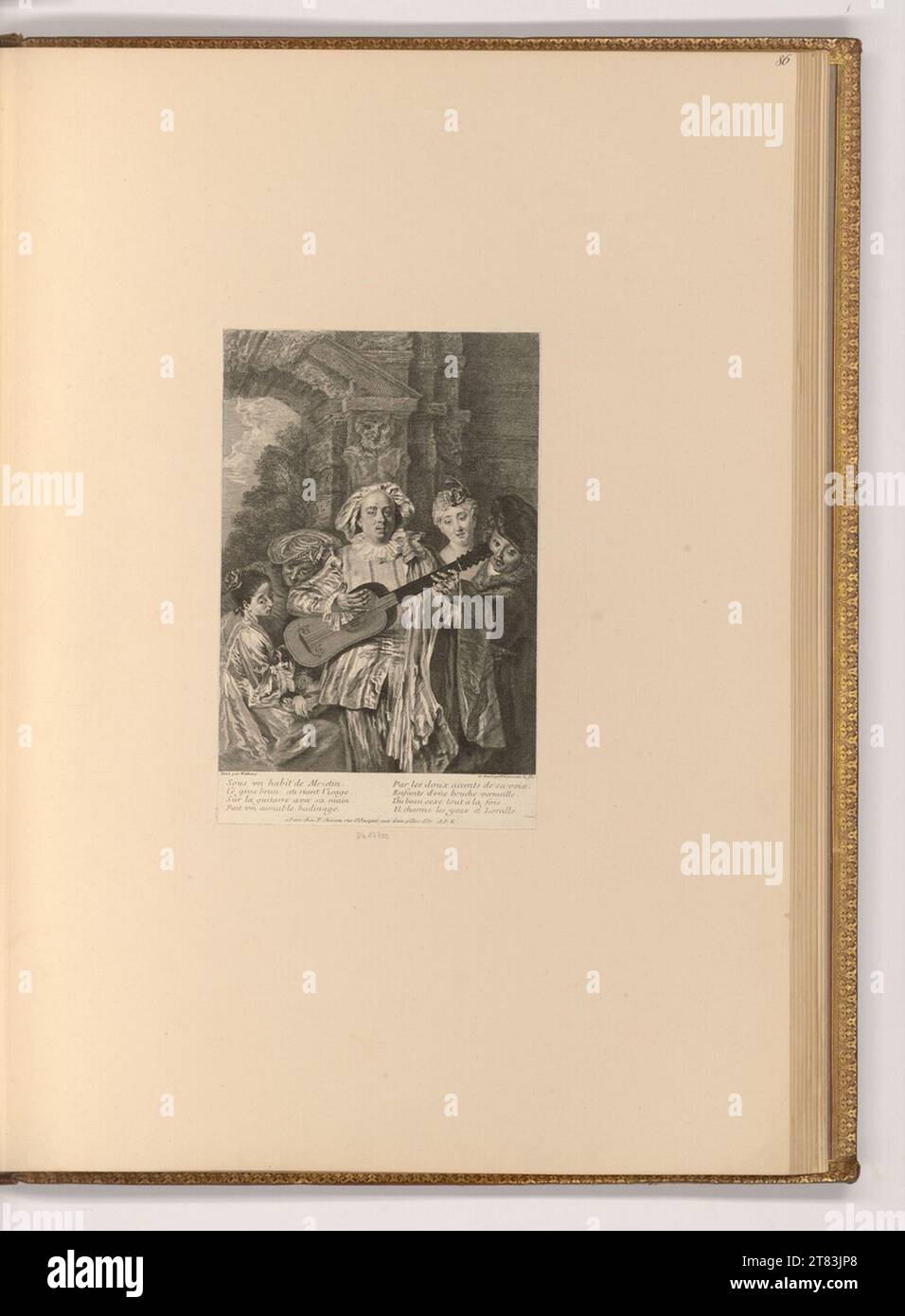 Simon Henri Thomassin (Engraver) Group Mit Mezzino. etching 1717-1726 ...