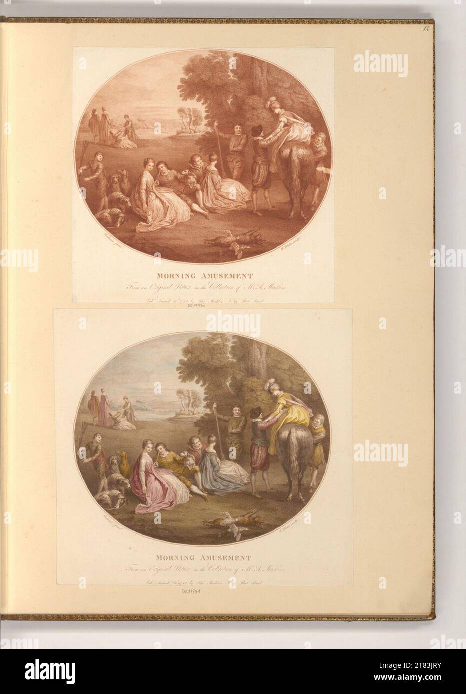 William Blake (Engraver) Morning Amusement. Point animal manner ...