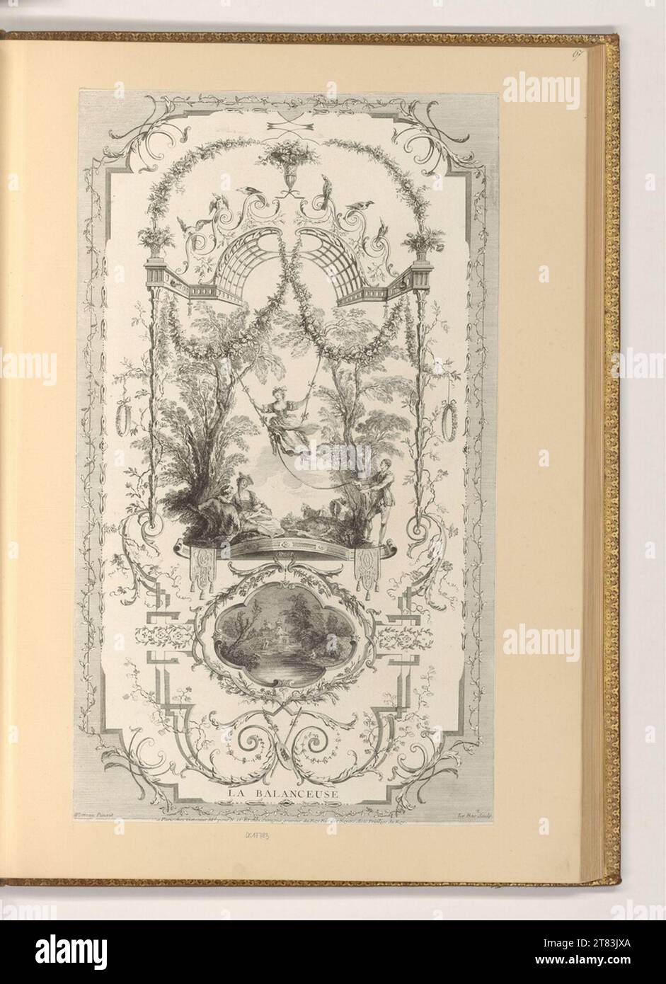 Jacques-Philippe Le Bas (Engraver) The balance. etching 1729-1731 ...