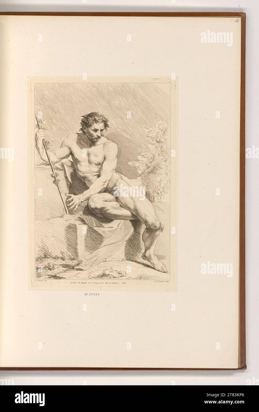 Jean Jacques Pasquier (Engraver) Men's act. etching 1745 , 1745 Stock Photo - Alamy