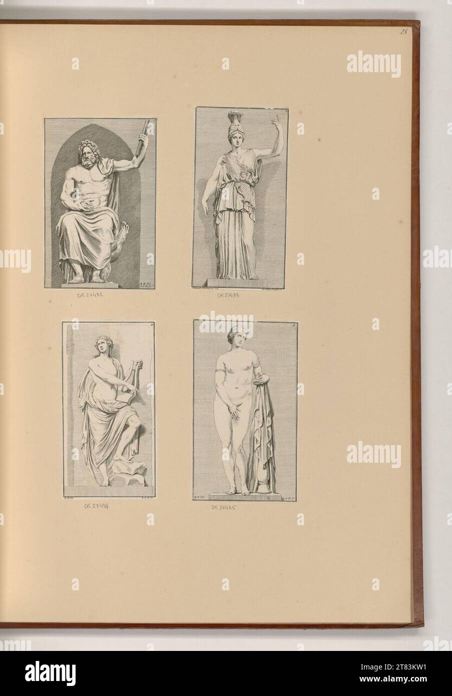 Georg Martin Preißler (Engraver) Ancient sculptures. etching 1732 , 1732 Stock Photo - Alamy