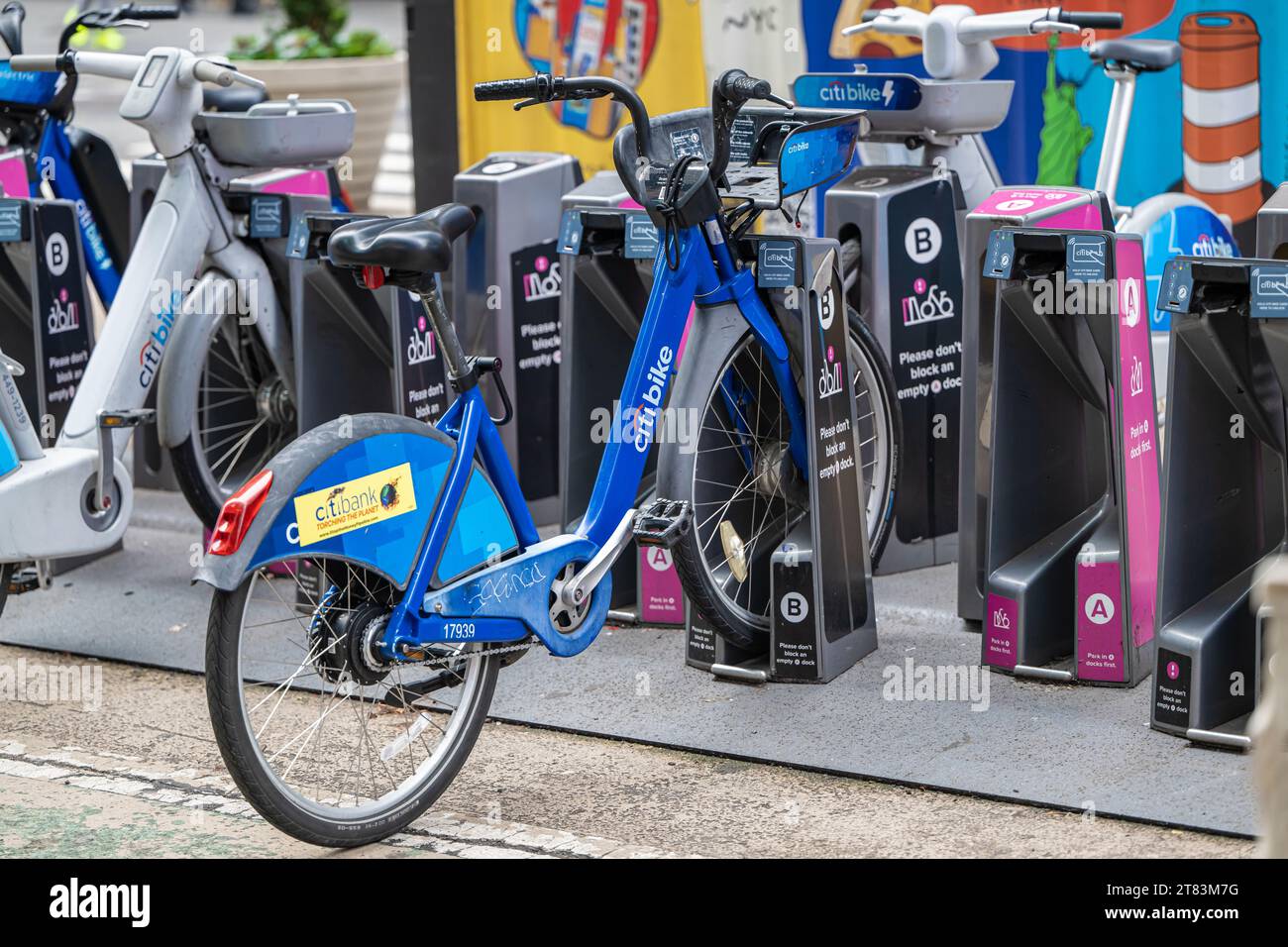 New York City Bike Rentals from CityBike Stock Photo - Alamy