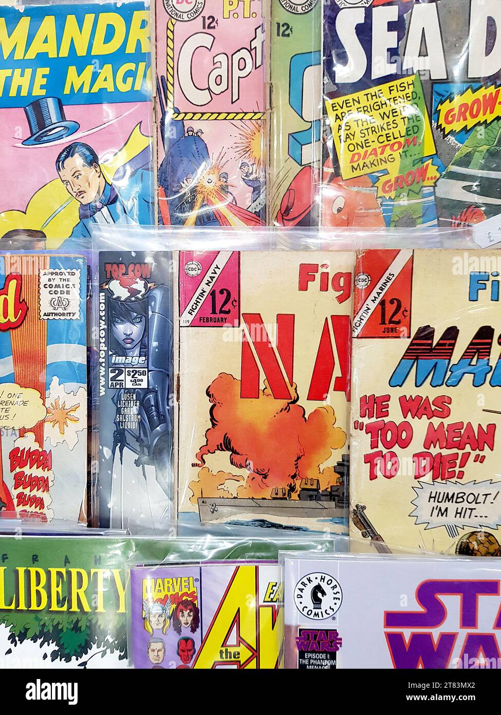 Vintage comics hi-res stock photography and images - Alamy