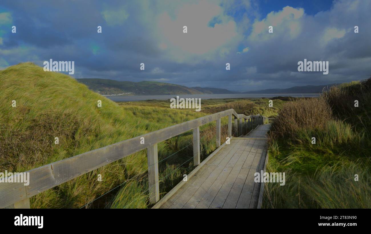 Ynyslas National Nature Reserve, Ceredigion WALES UK Stock Photo - Alamy