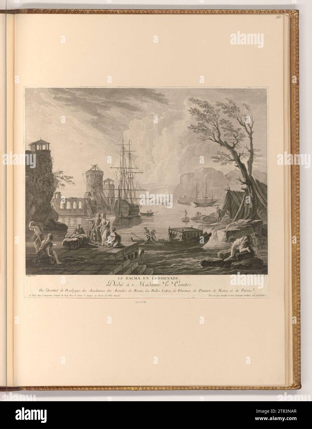 Louis Simon Lempereur (Leitung der Produktion) The Bacha in a walk ...