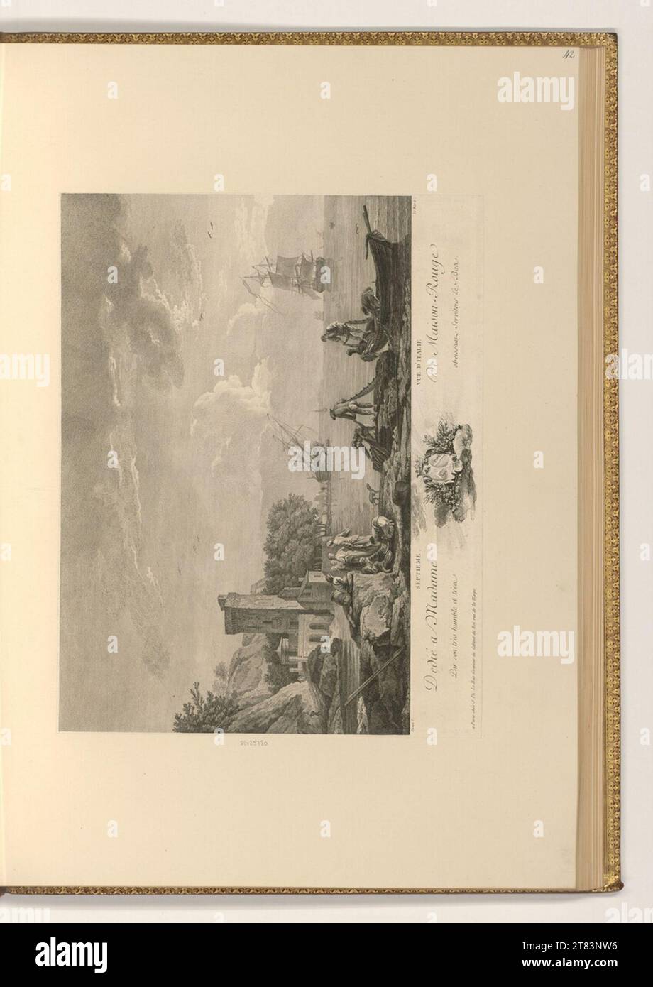 Jacques-Philippe Le Bas (Engraver) Seventh view of Italy. Etching ...