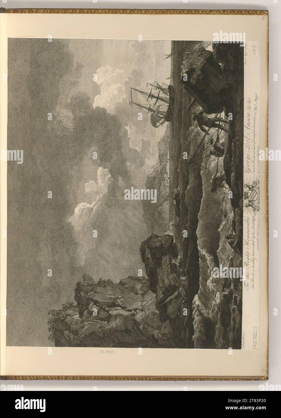 Thomas Major (Engraver) The sea storm. etching 1750-1762 , 1750/1762 ...