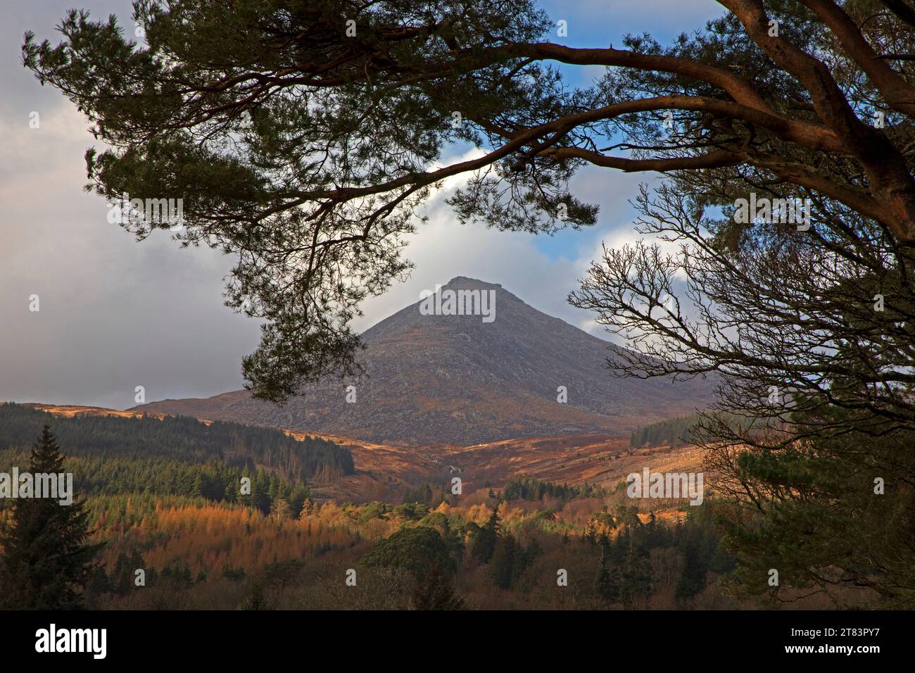 Goat Fell mountain, Isle of Arran, North Ayrshire, Scotland, UK Stock ...