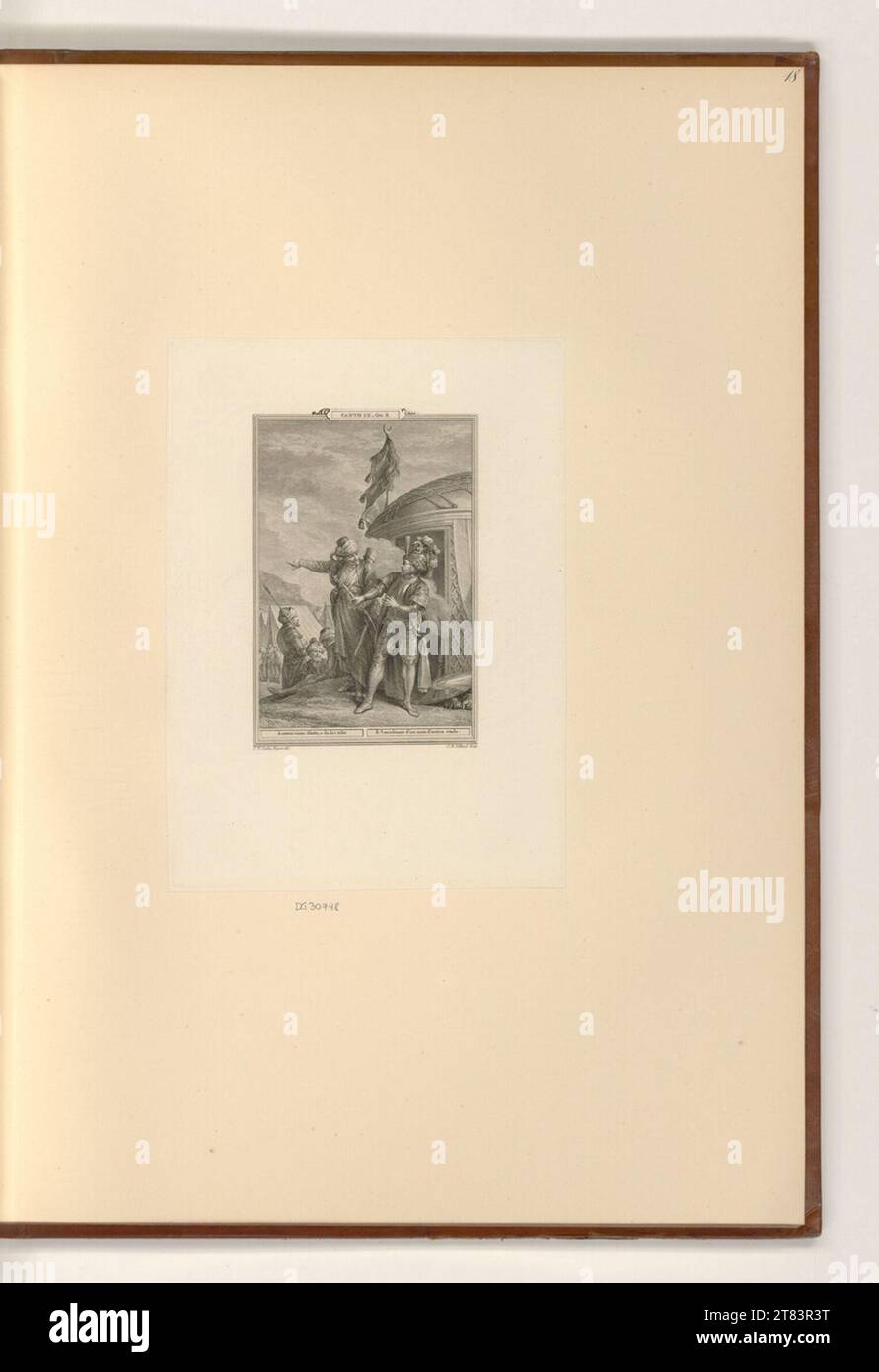 Jean-Baptiste Tilliard (Engraver) Tasso, Torquato: The freed Jerusalem ...
